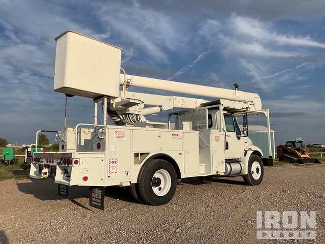 2011 Terex Hi-Ranger 5TC-55 55 ft on 2012 International 4300 DuraStar 4x2 Cable Placer Bucket ...