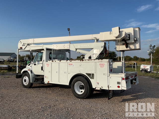2011 Terex Hi-Ranger 5TC-55 55 ft on 2012 International 4300 DuraStar 4x2 Cable Placer Bucket ...