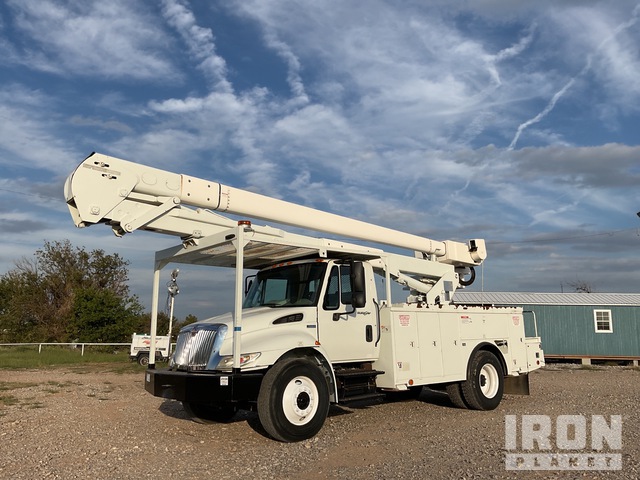 2011 Terex Hi-Ranger 5TC-55 55 ft on 2012 International 4300 DuraStar 4x2 Cable Placer Bucket ...