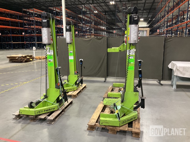 Surplus ARI Hetra HDML-8W Mobile Column Lift Set in Chambersburg ...