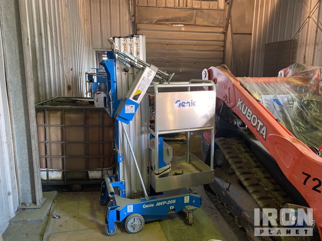 2022 Genie AWP-20S Vertical Mast Lift in Flora, Illinois, United States ...