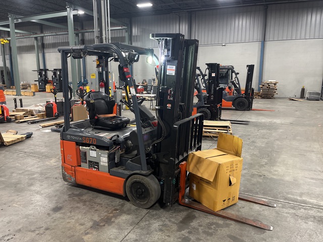 2019 Toyota 8FBE15U Electric Forklift in Bowling Green, Kentucky ...
