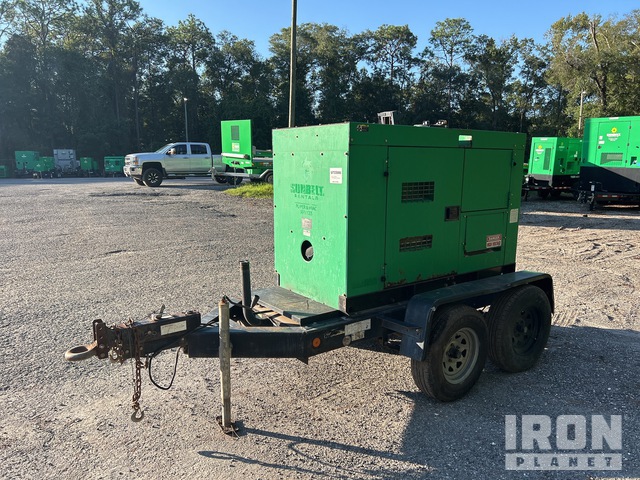 2012 Multiquip DCA45SSIU4 36 kW Mobile 36KW Generator Set in ...