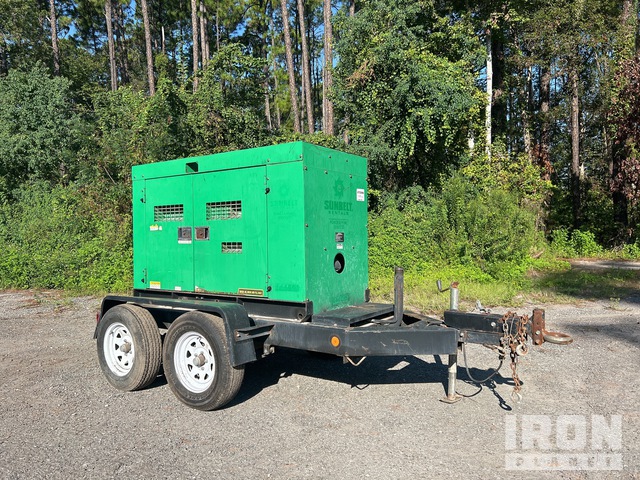 2012 Multiquip DCA45SSIU4 36 kW Mobile 36KW Generator Set in ...