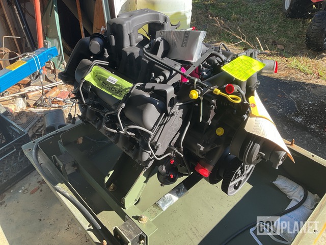 57K3568 6.5L Turbo Diesel Engine w/Shipping Container - Fits Humvee in ...