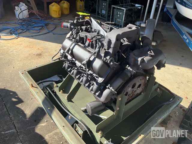 Surplus 57K3568 6.5L Turbo Diesel Engine w/Shipping Container - Fits ...