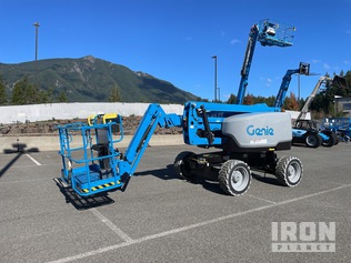 2021 Genie Z-45 FE/DC 4WD Hybrid Articulating Boom Lift in North Bend ...