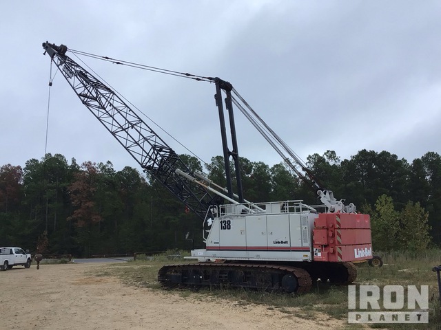2017 Link-Belt 138HSL 80 ton Lattice-Boom Crawler Crane in Bassfield ...