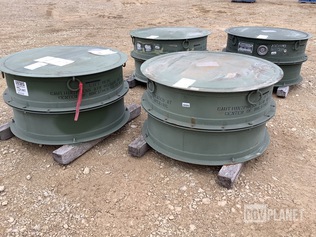 Surplus (4) A-A-52462 Steer Unit Metal Shipping Containers in Abilene ...