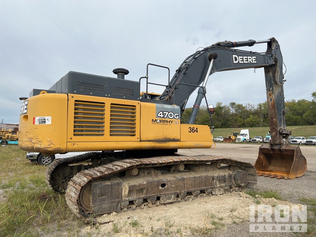 2015 John Deere 470GLC Tracked Excavator in Perry, Kansas, United ...