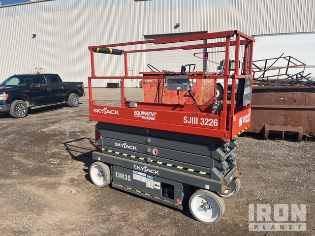 2017 Skyjack SJ3226 Electric Scissor Lift in South Vienna, Ohio, United ...
