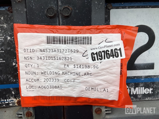 Surplus Miller Mark VI Multi-Operator Welder in Hermiston, Oregon ...
