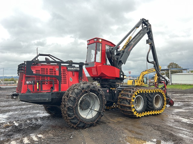 2013 Komatsu 911.5 Wheel Harvester in Portland, Oregon, United States ...