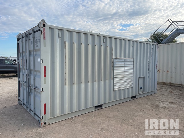 2007 Quincy QSI-750 750 cfm Electric Containerized Air Compressor in ...