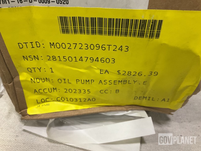 Surplus Cat 9Y-8073 Pump in Chambersburg, Pennsylvania, United States ...