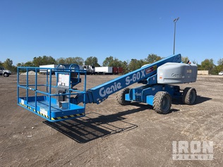 2012 Genie S-60X 4WD Diesel Telescopic Boom Lift in South Vienna, Ohio ...