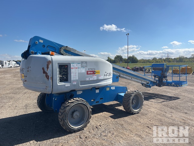2012 Genie S-60X 4WD Diesel Telescopic Boom Lift in South Vienna, Ohio ...