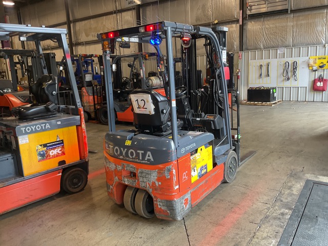 2020 Toyota 8FBE15U Electric Forklift in Lewis Center, Ohio, United ...