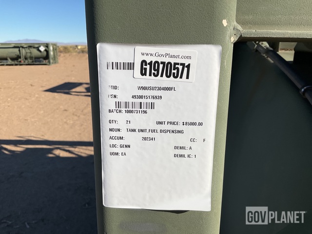 Surplus 2010 DRS Sustainment 811000-1 Tank Rack Module in Doyle ...