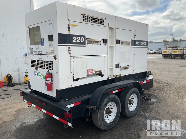2016 Multiquip DCA-220SSJU4F 220 kVA Mobile Generator Set in San ...