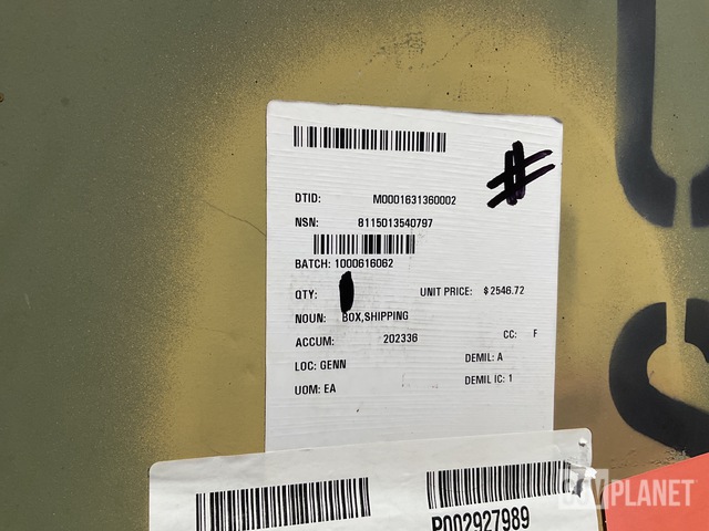 Surplus Keco 138K0000 Quadcon Storage Container in Yermo, California ...