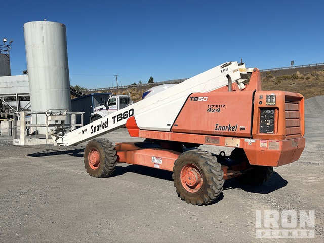 Snorkel TB60 4WD Diesel Telescopic Boom Lift in Prosser, Washington ...