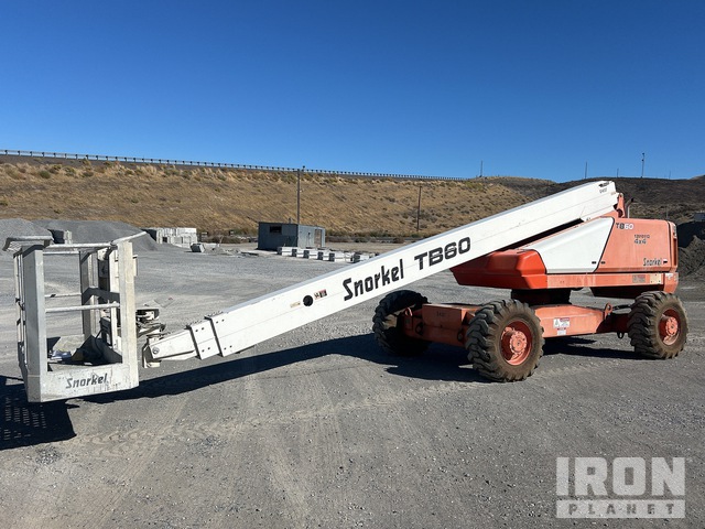 Snorkel TB60 4WD Diesel Telescopic Boom Lift in Prosser, Washington ...