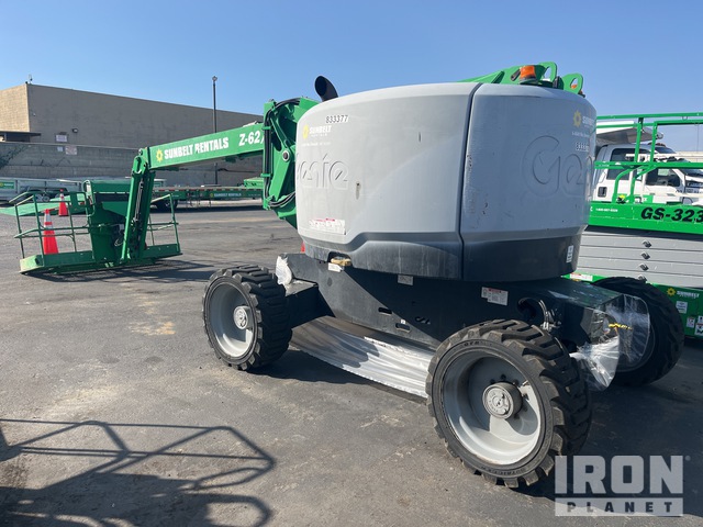 2016 Genie Z62-40 4WD Dual Fuel Articulating Boom Lift in Costa Mesa ...