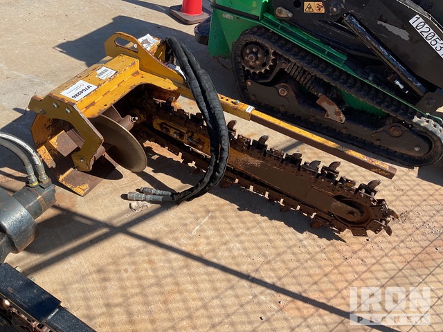 2015 (unverified) Vermeer STR48 72 in Skid Steer Trencher - Fits Mini ...