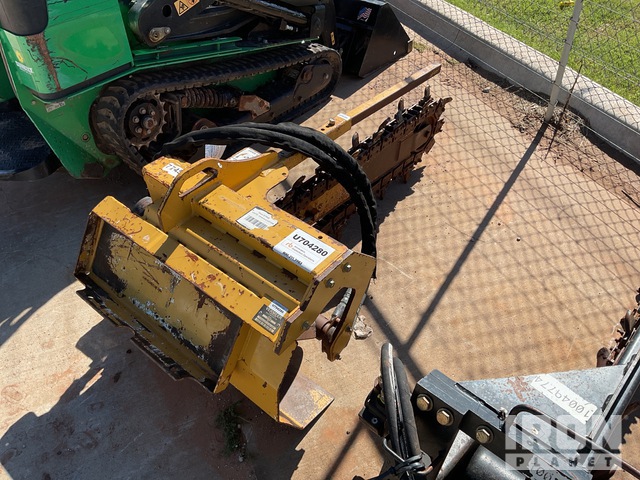 2015 (unverified) Vermeer STR48 72 in Skid Steer Trencher - Fits Mini ...