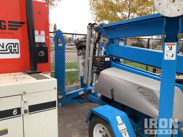 2013 Genie TZ-50 Electric 50 ft Towable Lift (Inoperable) in Sioux ...
