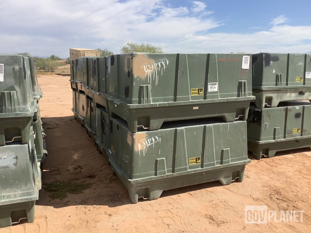 Surplus (10) Munitions Shipping & Storage Containers in Red Rock ...