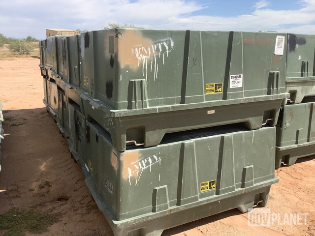 Surplus (10) Munitions Shipping & Storage Containers in Red Rock ...