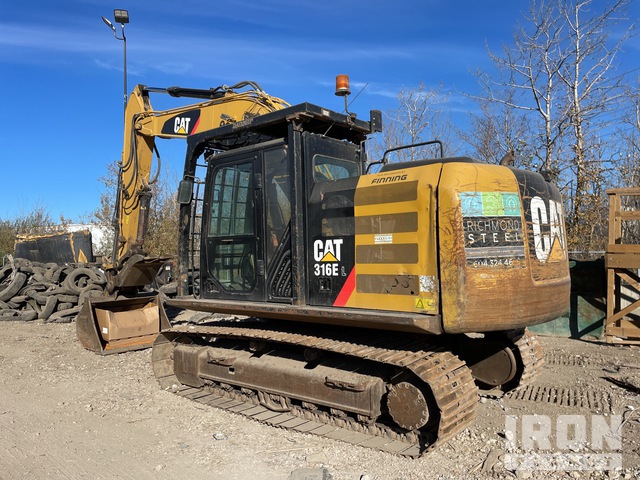 2017 Cat 316EL Tracked Excavator in Edmonton, Alberta, Canada ...