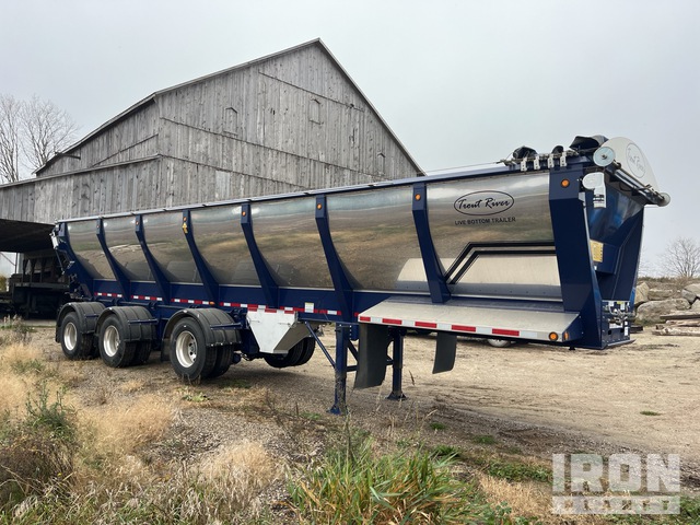 2022 Trout River 38 ft Tri/A Live Bottom Trailer in Allenford, Ontario ...