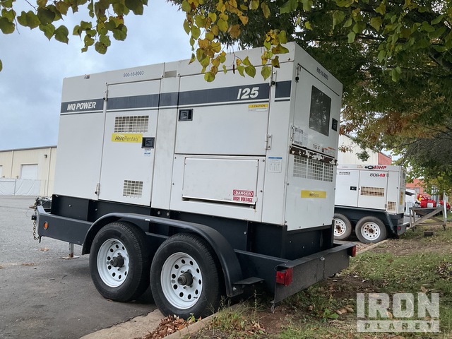 2019 Multiquip DCA125SSIU4F 125 kVA Mobile Generator Set in Manassas ...