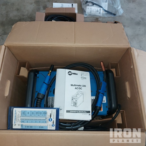 2021 Miller Multimatic 220 Multi-Process AC/DC Electric Welder (Unused ...