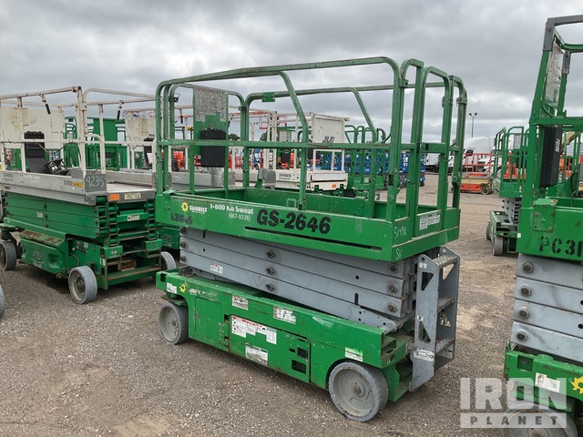 2014 Genie GS-2646 Electric Scissor Lift in South Vienna, Ohio, United ...