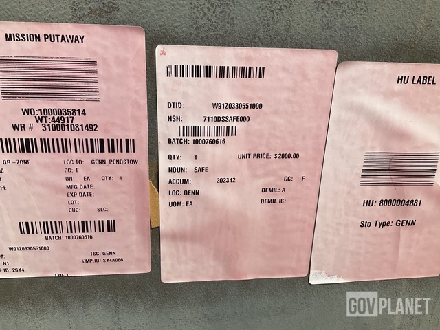 Surplus Mosler Class 5 Weapons Cabinet Safe in Abilene, Kansas, United ...