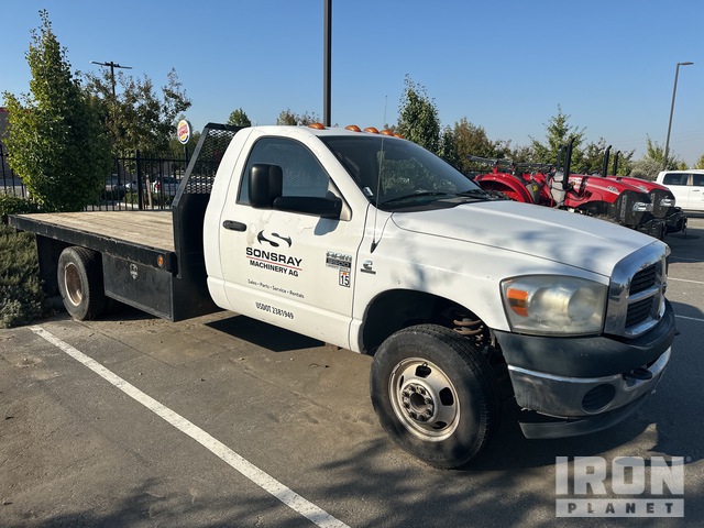 2007 Dodge Ram 3500 Heavy Duty 4x2 Flatbed Truck in Bakersfield ...