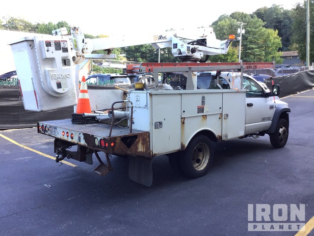 Altec on 2008 Dodge Ram 4500 Heavy Duty 4x2 Bucket Truck in Merrick ...