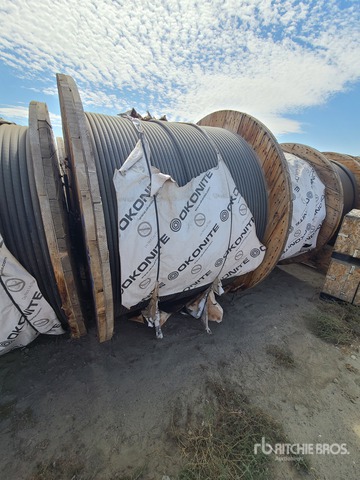 Okonite 15KV Shielded Power Cable, One Conductor Aluminum 1/0, Type MV ...