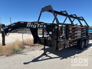 Quantity of (2) Big Tex 14GP-16MT Flowback Iron Trailers in San Angelo ...