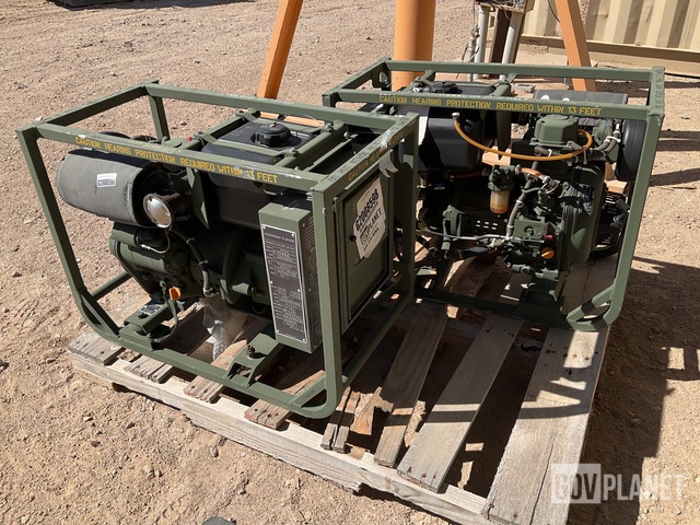 Surplus (2) Dewey MEP-501A 2kW Generator Sets in Yermo, California ...