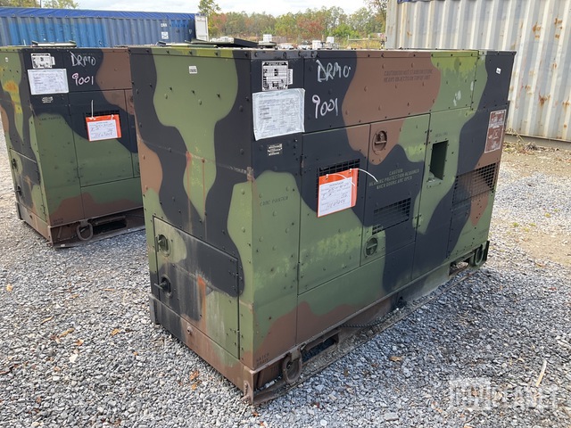 Surplus 2010 L3 MEP-806B 60kW Generator Set in Chambersburg ...