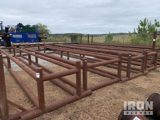 Quantity of (4) 20 ft Pipe Racks in Forest, Mississippi, United States ...