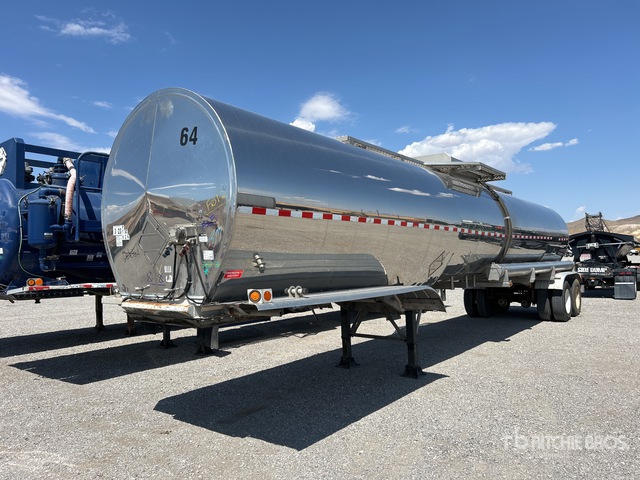 1993 Bar-Bell Fabricating 7000 gal T/A Tanker Trailer | Ritchie Bros ...