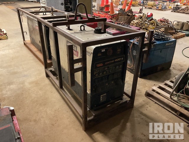 Lincoln Vantage 400 400 A Skid-Mounted Stick Engine Driven Welder in ...