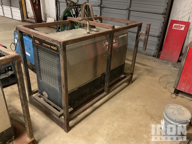 Lincoln Vantage 400 400 A Skid-Mounted Stick Engine Driven Welder in ...