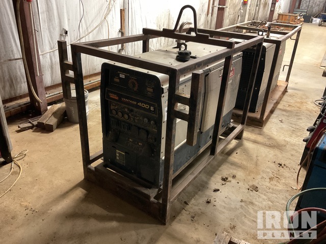 Lincoln Vantage 400 400 A Skid-Mounted Stick Engine Driven Welder in ...